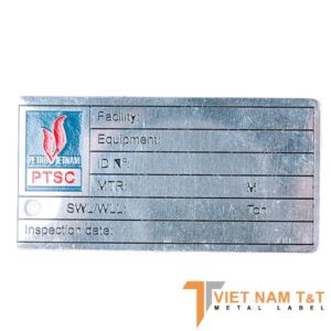Tem nhãn Inox giá rẻ HCM, sản xuất sỉ và lẻ